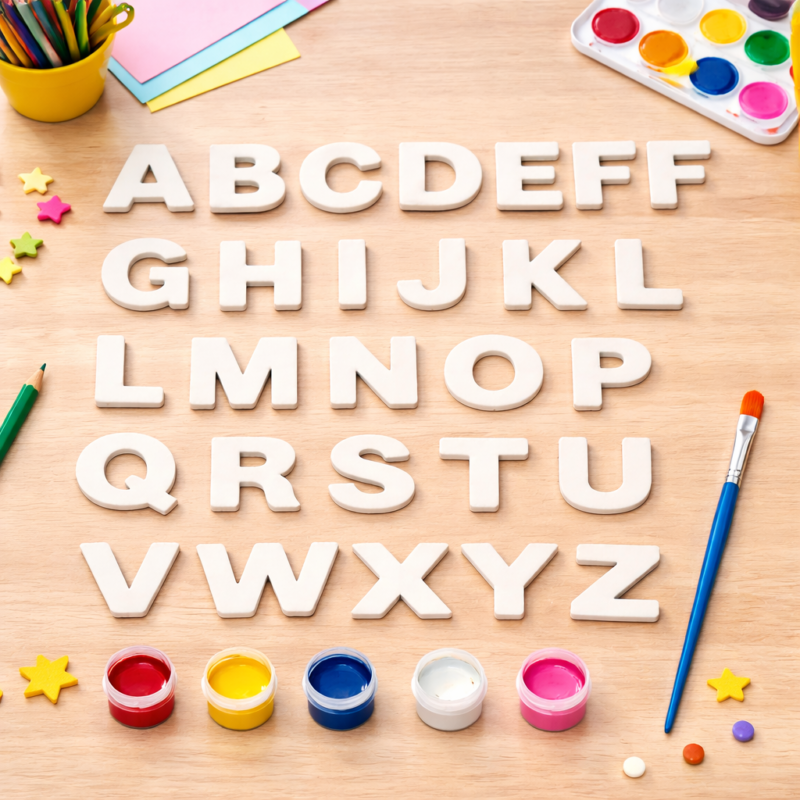 🎨 Fun Learning Alphabet Kit – A to Z Craft Pack! - CutCraftStudio